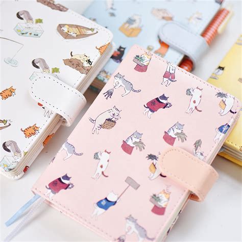 Kawaii Cat Notebook Ivybycrafts