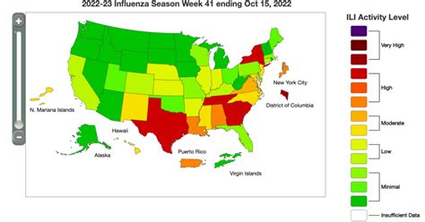 Cdc Map Shows Where Flu Activity Is Already Spiking