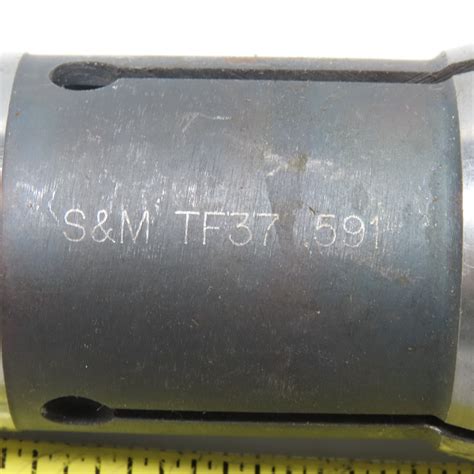 S And M Tf37 Precision Collet Round Serrated 500 511 512 551 591 Lot Of 5 Bullseye