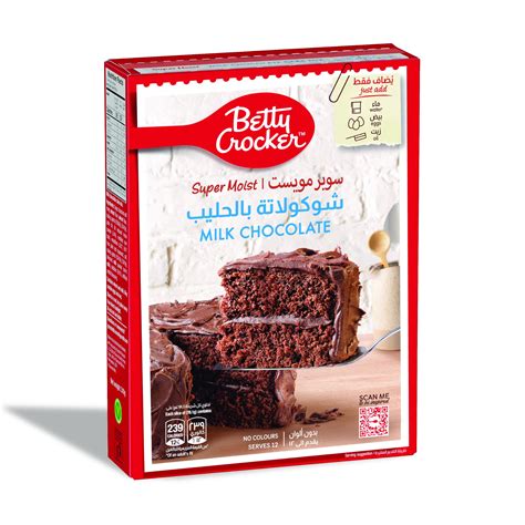 Betty Crocker Supermoist Milk Chocolate Cake Mix 500g Quick And Easy