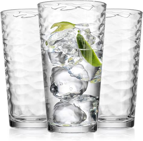 Drinking Glasses Highball Glass Cups Cooler Glassware Home And Bar