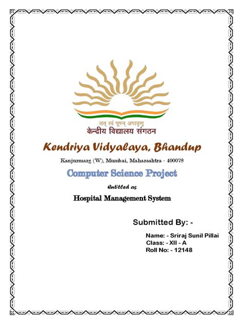cs project hospital management 2022 pdf user computing software