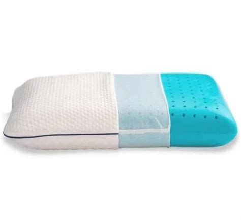 Plain King Size Gel Foam Jumbo Pillow For Home Size 24 X 12 Inch At
