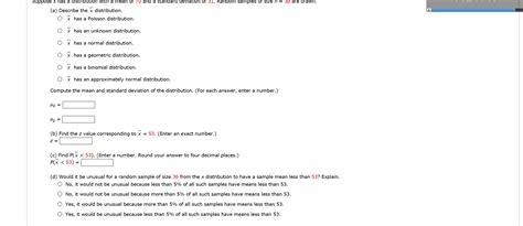 [solved] Same Problem Suppose X Has A Distribution With A Mean Of 70 And A Course Hero