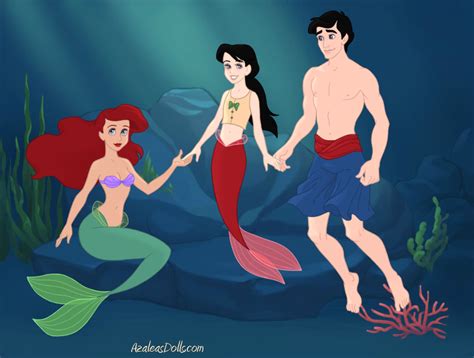 Ariel Eric And Melody By Nzurinyota On Deviantart