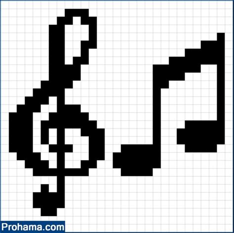 Music Notes Pixel Art At Courtney Szeto Blog