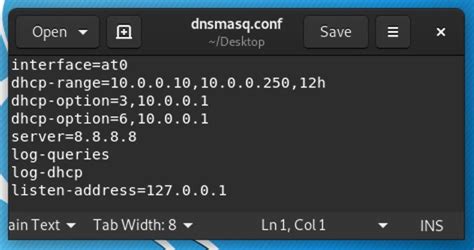 0 DNSMasq Configuration File Download Scientific Diagram