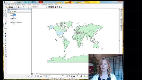 ArcMap Projection On The Fly YouTube