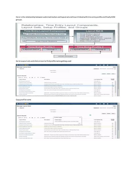 Oracle Fusion Web Clock Setup Oracle Time And Labor Docx