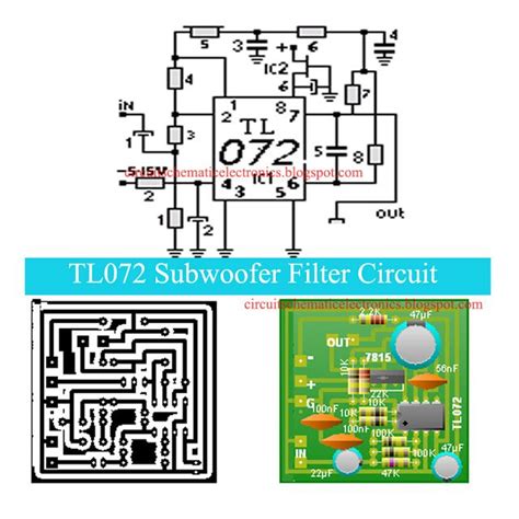 Ne5532 High And Low Pass Output Filter Circuit Artofit