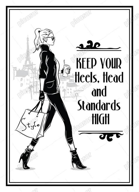 وکتور دختر جوان فشن مدلینگ پیکاسور