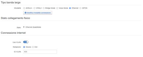Parametri Fttc Tim Gui Ansuel Fibraclick Forum