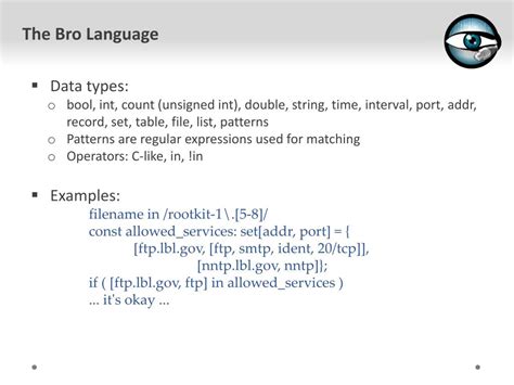 Ppt Bro A System For Detecting Network Intruders In Real Time Vern