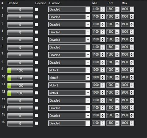 Problems Getting Motors Running In Ardupilot Copter 4 0 Ardupilot Discourse