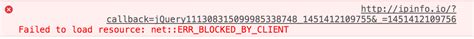 jquery how to prevent the client from blocking an external resource