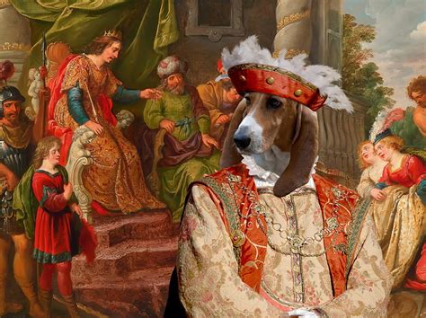 Basset Artesian Normand Norman Artesian Basset Art Canvas Print