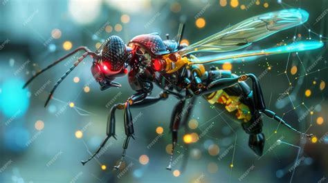 Swarm Of Intelligent Robots Inspired By The Ingenuity And Indispensable Tasks Of Real Insects