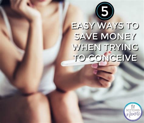 5 Easy Ways To Save Money When TTC Fit Bottomed Girls