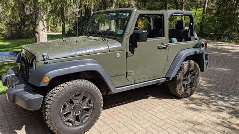 First Jeep 2015 Willys Manual Hard Top Went Topless On The Only