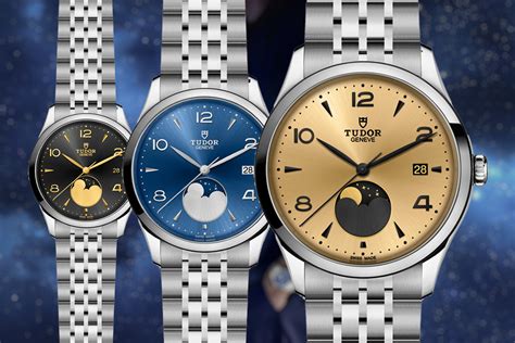 Tudors First Ever Moon Phase Wristwatch Sjx Watches