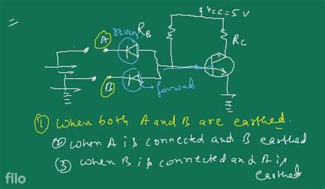 Figure Shows The Practical Realization Of A Logic Gate Identify The Logi