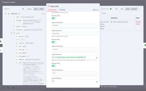 shorten a string input from the previous node to 200 characters