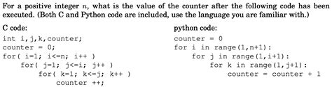 Solved For A Positive Integer N What Is The Value Of The Chegg