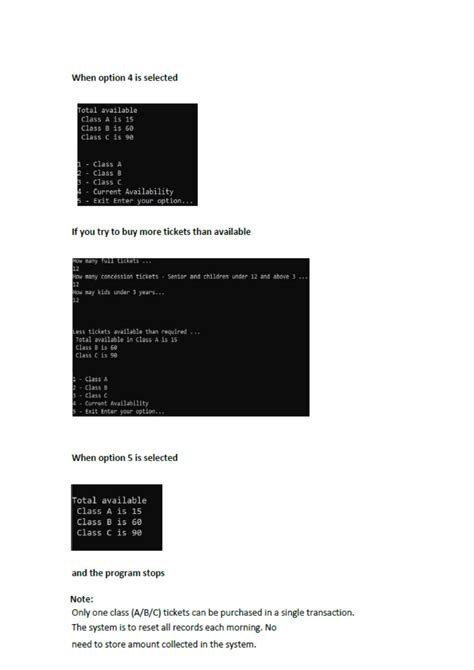 note c programming ticket issuing program notes myprivatetutor uae