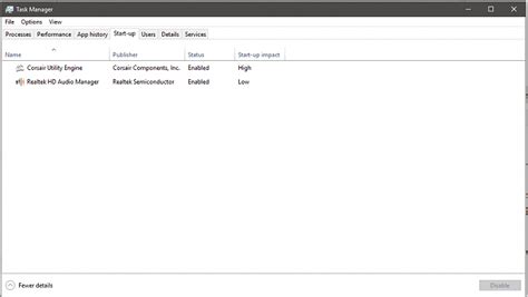All Enabled Startup Items Are Not Measured In Task Manager Windows 10 Forums