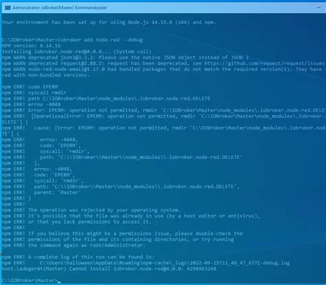 ERROR Process Exited With Code