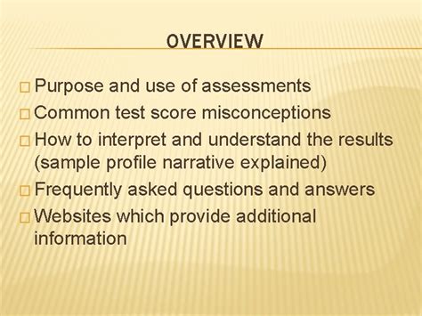 Understanding Standardized Test Results Iowa Test Of Basic