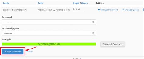 How To Change An FTP Password In CPanel QualiSpace Knowledge Base
