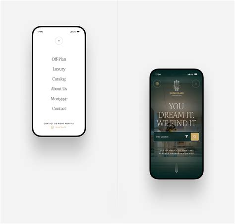 World Class Properties Brand Identity And Uiux 11 Images Behance