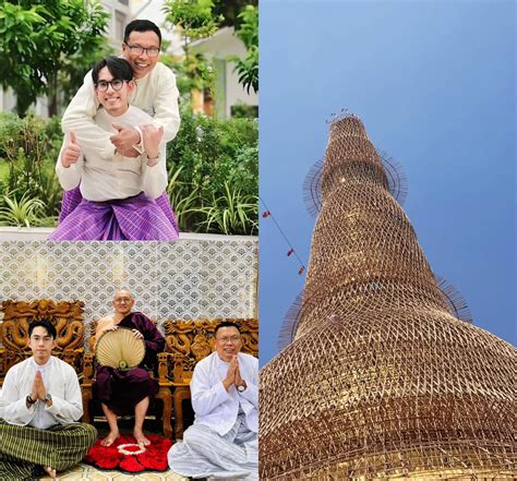 Myanmar Social News ရွှေတိဂုံဘုရားရဲ့ စိန်ဖူးတော်ကို သားနဲ့အတူ ကိုယ