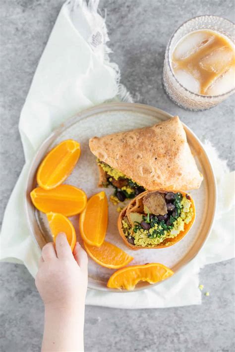 Vegan Breakfast Burrito Delish Knowledge