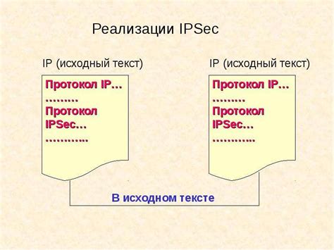 Протокол Ipsec скачать презентацию