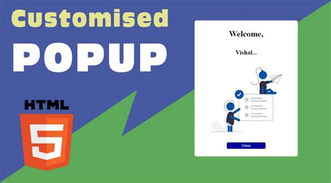 Custom Popup In HTML With JavaScript And CSS Questain
