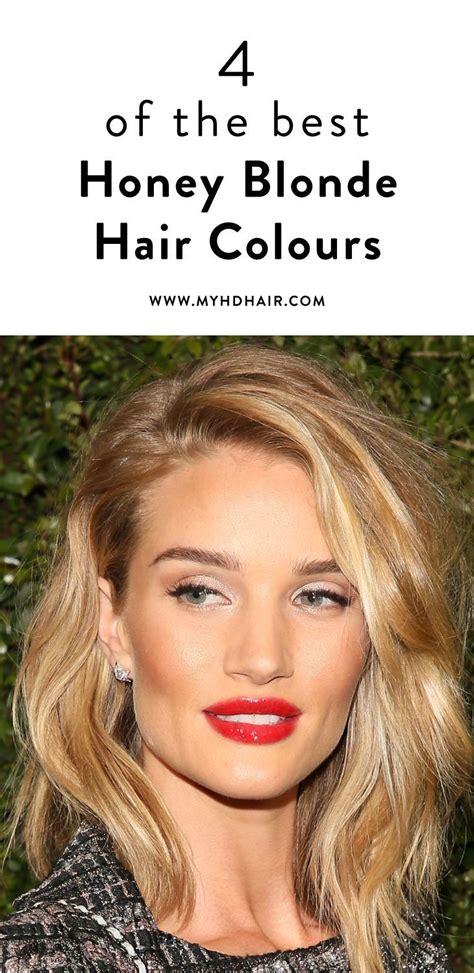 4 Of The Best Honey Blonde Hair Colours All Over Honey Blonde Hair