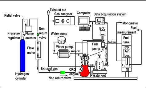 Schematic Representation Of The Experimental Setup Download