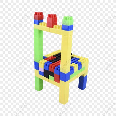 다채로운 큐브 플라스틱 의자 블록빌딩 블록입방체집짓기 Png 일러스트 무료 다운로드 Lovepik