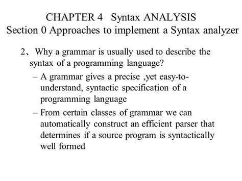 1、the Syntax Description Of Programming Language Constructs Ppt Download