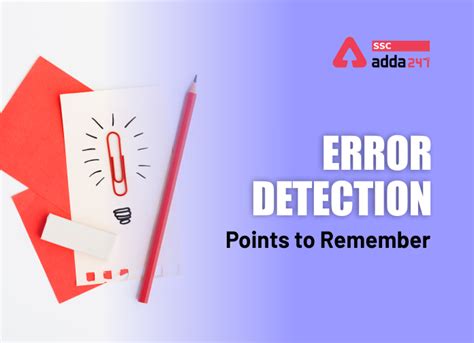 Error Detection Notes Tips And Tricks Points To Remember