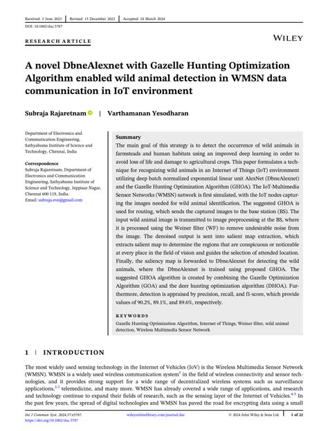 A Novel Dbnealexnet With Gazelle Hunting Optimization Algorithm Enabled