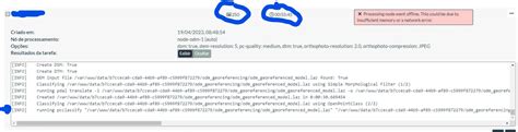 Help Processing Node Went Offline This Could Be Due To Insufficient