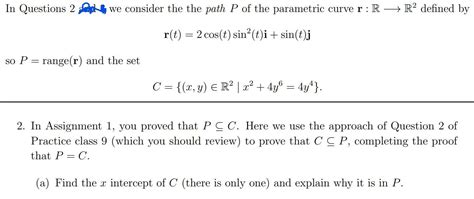 Solved In Questions 2 Led By We Consider The The Path P Of Chegg Com