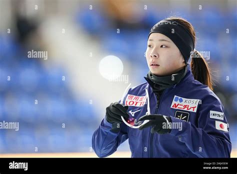 Aomori Japan 10th Feb 2024 Anna Kubo Jpn Speed Skating Isu
