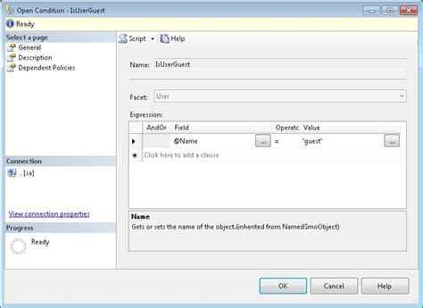 Sql Server Identifying Guest User Using Policy Based Management Sql