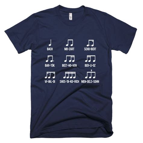 Composers Rhythm Music T Shirt Music Shirt Ideas Music Themed Crew