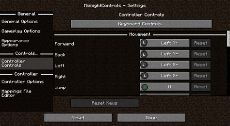 Midnightcontrols Minecraft Mod