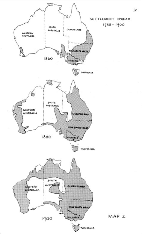 Map Of European Settlement Spread 1860 1900 Source Troy 1994iv